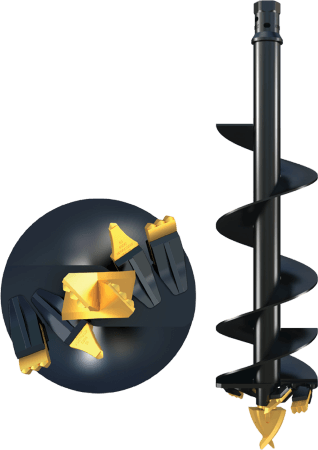 Auger Drives | TNAttachments | Rogers, MN | Made in the USA