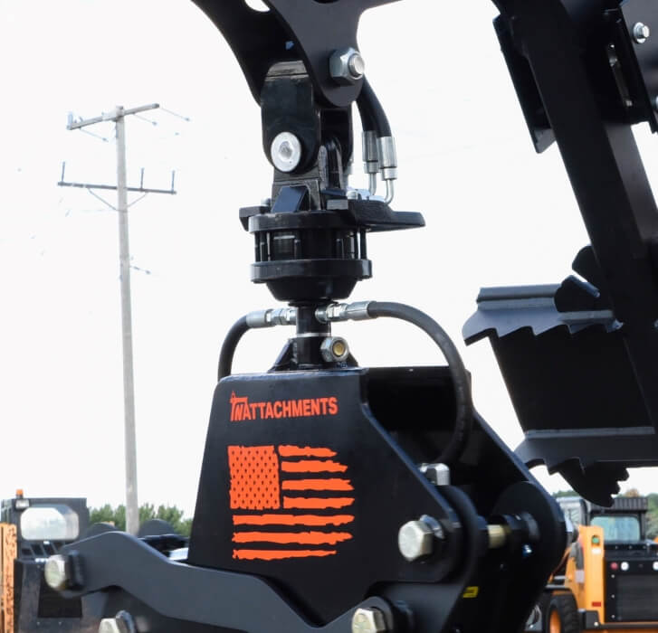 Rotating Bypass Mini Grapple | TNAttachments | Rogers, MN | Made in the USA