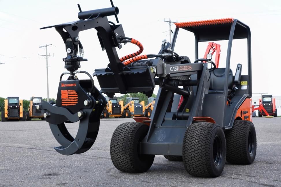 Rotating Mini Grapple | TNAttachments | Rogers, MN | Made in the USA